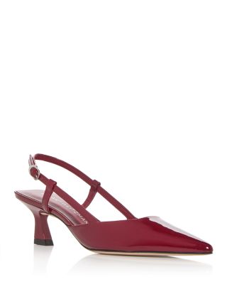 Click here for Stuart Weitzman Womens Vinnie 50 Slingback Kitten... prices