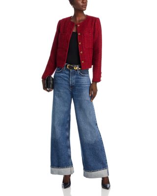Women's Red Coats & Jackets - Bloomingdale's