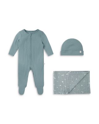 Click here for Mori Unisex Take Me Home Romper  Beanie and Blanke... prices