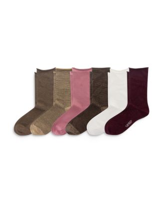 Ralph Lauren Ralph Lauren Drop Needle Socks, Pack of 6 | Bloomingdale's