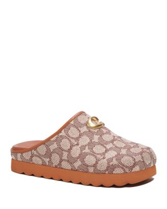COACH Women's Hadley Signature Clogs | Bloomingdale's Shoes