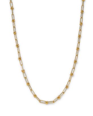 Bloomingdale's Fine Collection Jax Paperclip Link Chain Necklace in 14K ...