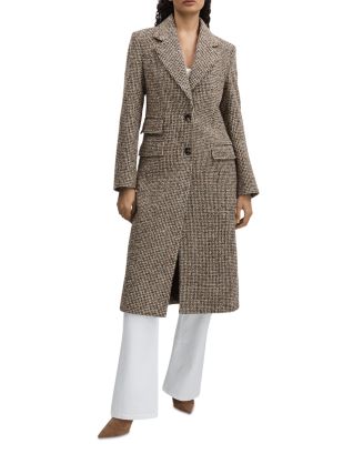 REISS Kai Single Breasted Coat | Bloomingdale's