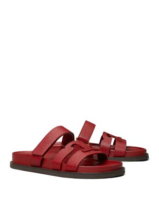 Tory Burch Women's T Slide Sandals | Bloomingdale's