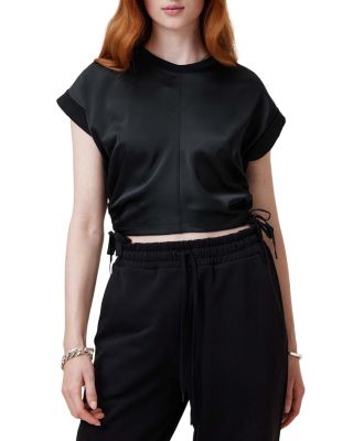 Click here for Allsaints Mira Satin Tee prices