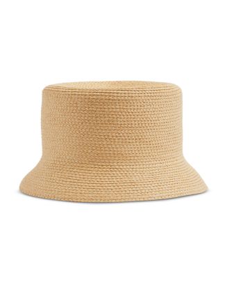 REISS Rachel Straw Bucket Hat | Bloomingdale's