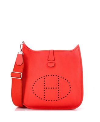 Pre-Owned HERMÈS PM Evelyne Bag Gen III Clemence | Bloomingdale's