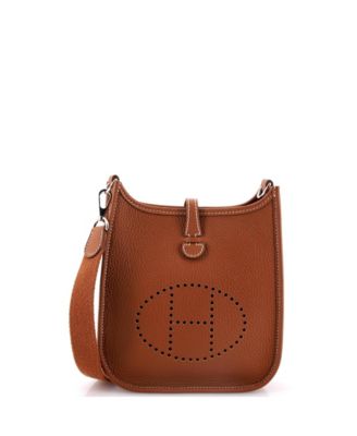 Pre-Owned HERMÈS TPM Evelyne Bag Gen III Clemence | Bloomingdale's