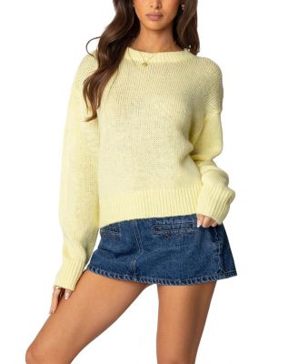Click here for Edikted Kyrah Oversized Knit Sweater prices