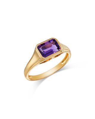 Click here for Bloomingdales Fine Collection Amethyst Emerald Cut... prices