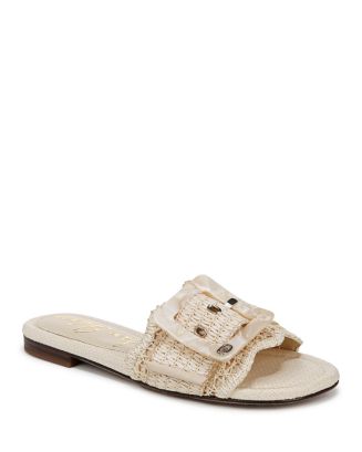 Sam Edelman Women's Bambi Buckled Slide Sandals | Bloomingdale's