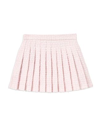 Self-Portrait Girls' Boucle Metallic Skirt - Little Kid, Big Kid ...