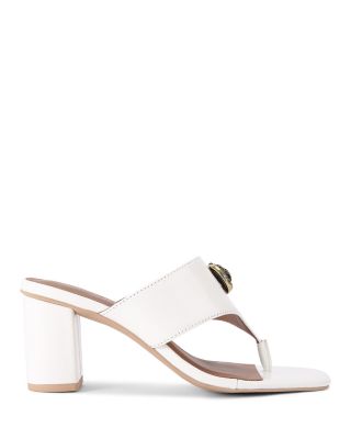 Click here for Kurt Geiger London Womens Chelsea T Strap Block He... prices