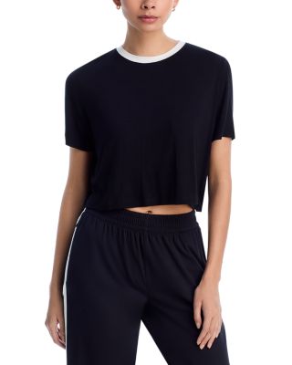 Splits59 Djuna Crop Ringer Tee | Bloomingdale's