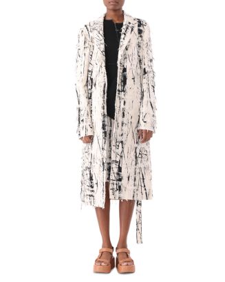 Jason Wu Collection Calligraphy Jacquard Coat | Bloomingdale's