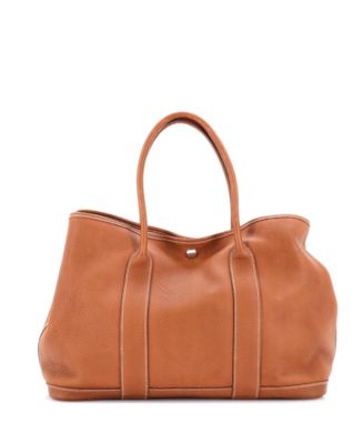 Pre-Owned HERMÈS 36 Garden Party Tote Leather | Bloomingdale's