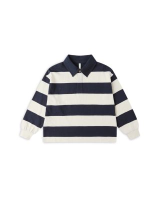 Click here for Rylee + Cru Boys Rugby Striped Polo Top - Little K... prices