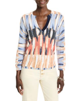 Click here for Nic+Zoe Criss Cross Slub Sweater prices