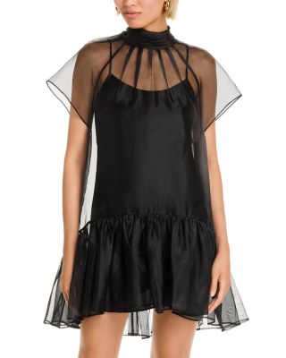 Click here for Simkhai Beaux Tiered Mini Dress prices