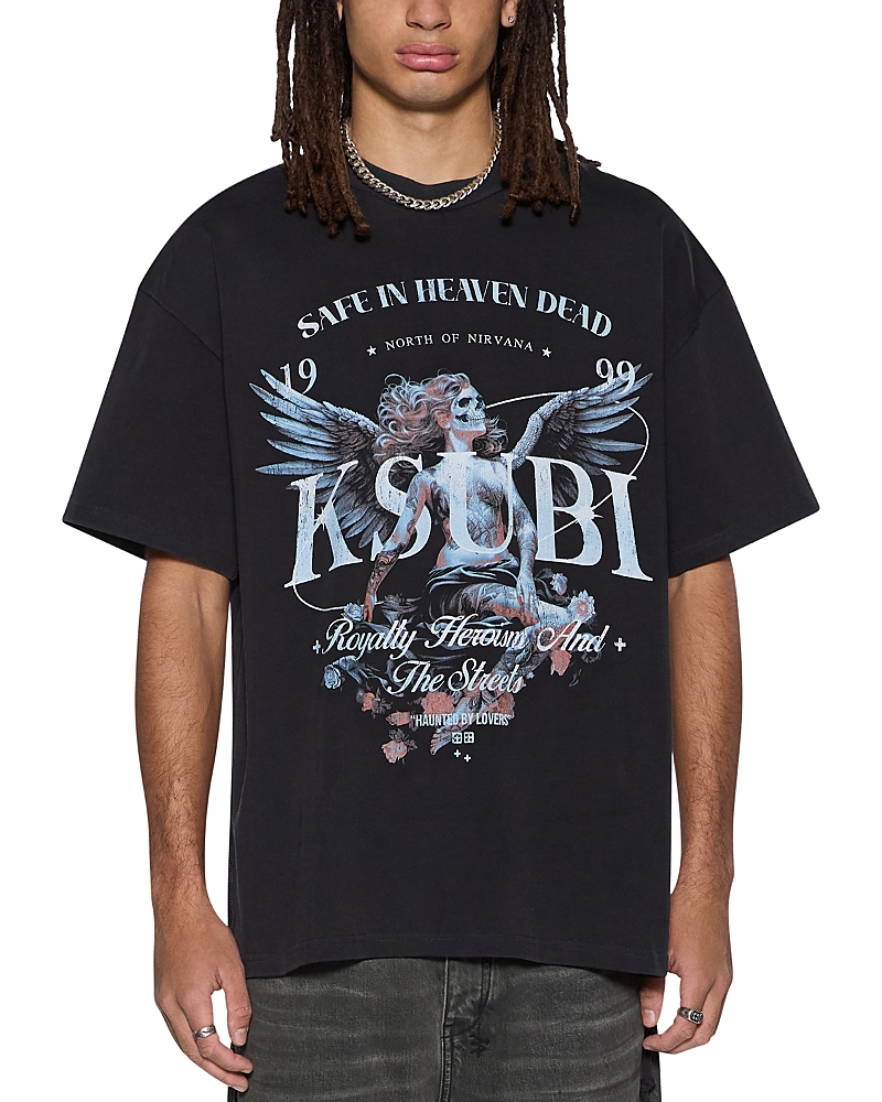 Click here for Ksubi Spirit Ekcess Oversized Graphic Tee prices