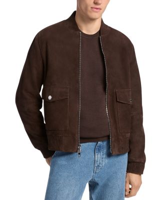 Click here for Michael Kors Suede Bomber Jacket prices
