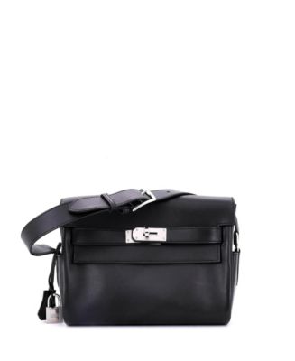 Pre-Owned HERMÈS PM Kelly Messenger Bag Evergrain | Bloomingdale's