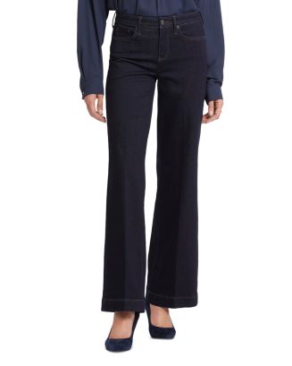 NYDJ Teresa Mid Rise Wide Leg Jeans in Magical | Bloomingdale's Women