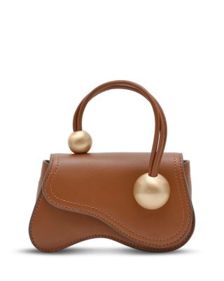 Click here for Cult Gaia Kazia Leather Nano Crossbody Bag prices