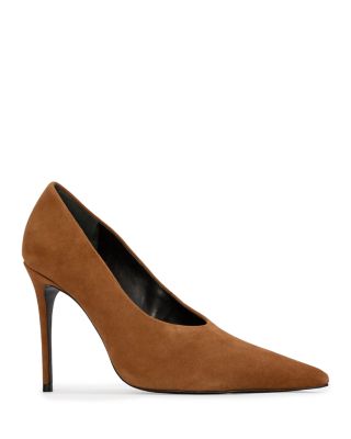 Click here for Black Suede Studio Womens Jona Pumps prices