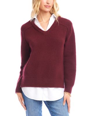 Click here for Karen Kane Layered Look Sweater prices