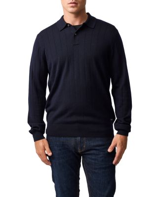 Click here for Rodd & Gunn Murdoch Textured Wool Polo Sweater prices