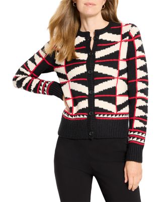 Nic+Zoe Scarlet Angles Cardigan