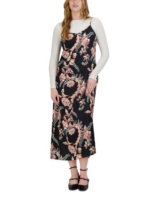 Click here for Point A Line Satin Slip Dress prices