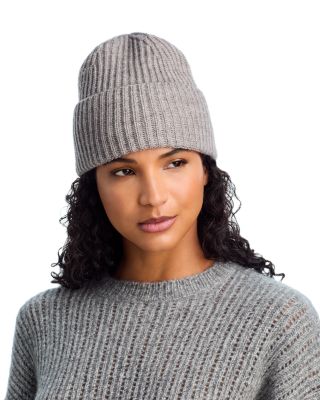 Click here for V Fraas Solid Rib Knit Cuff Hat - Exclusive prices