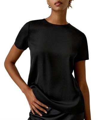 Click here for Lilysilk Basic Silk T-Shirt prices