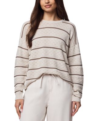 Splendid Georgie Pointelle Stripe Sweater