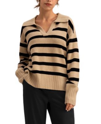 Lilysilk Gilly Stripe Sweater