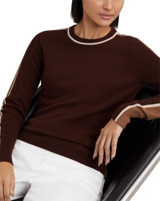 Click here for Reiss Anne Colorblocked Sweater prices