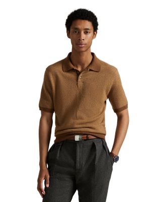 Click here for Polo Ralph Lauren Wool Herringbone Regular Fit Pol... prices