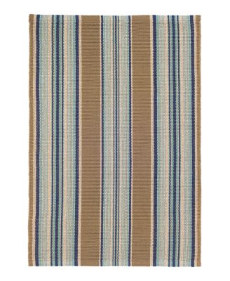 Click here for Dash Albert by Annie Selke DA142 Blue Heron Stripe... prices