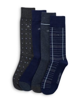 Click here for Calvin Klein Dress Crew Socks  Pack of 4 prices