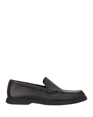 Click here for Boss Mens Sienne Slip On Moc Toe Loafers prices