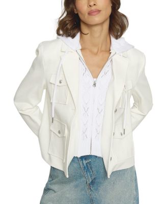 Click here for Central Park West Womens Ponte Suiting Blazer prices