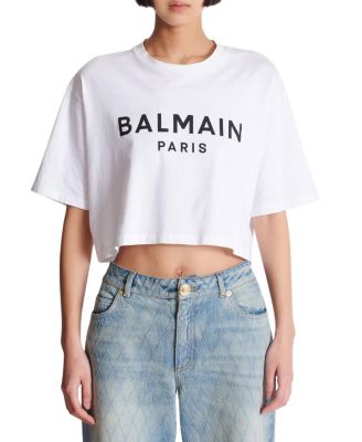 Click here for Balmain T-Shirt With Balmain Paris Print prices