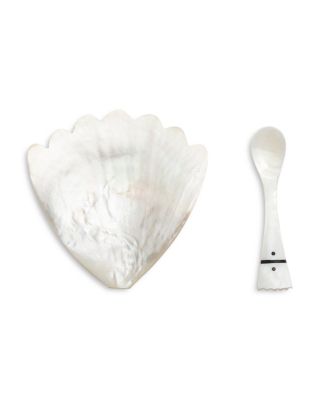 Click here for Gohar Mother of Pearl Caviar Service Set prices