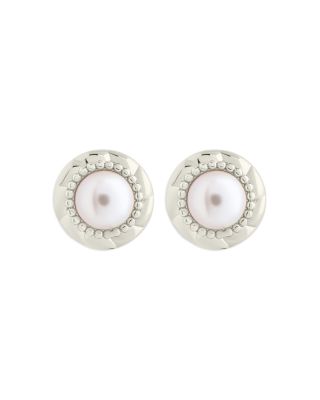 Click here for Sterling Forever Eudora Imitation Pearl Stud Earri... prices