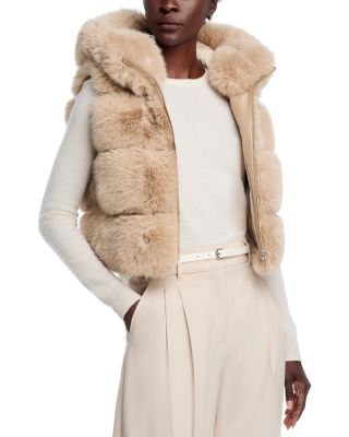 Click here for Adrienne Landau The Landau Faux Fur Vest prices