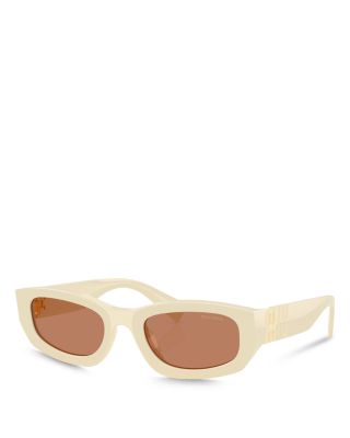 Click here for Miu Miu Rectangular Sunglasses  53mm prices