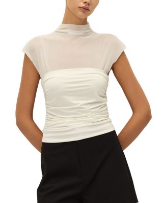 Click here for Elodie The Label Lana Mock Neck Top prices