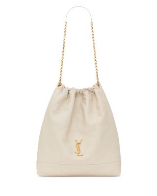 Click here for Saint Laurent Jamie Large Pochon In Suede prices